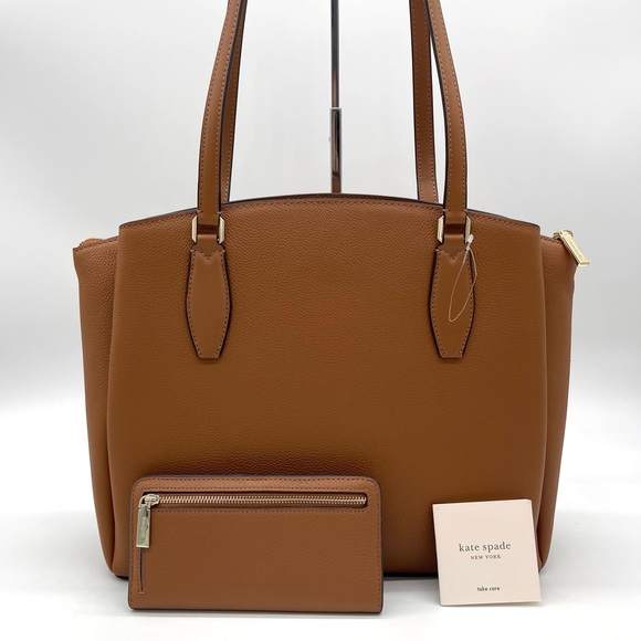 kate spade | Bags | Kate Spade Monet Triple Compartment Tote Bag Large ...